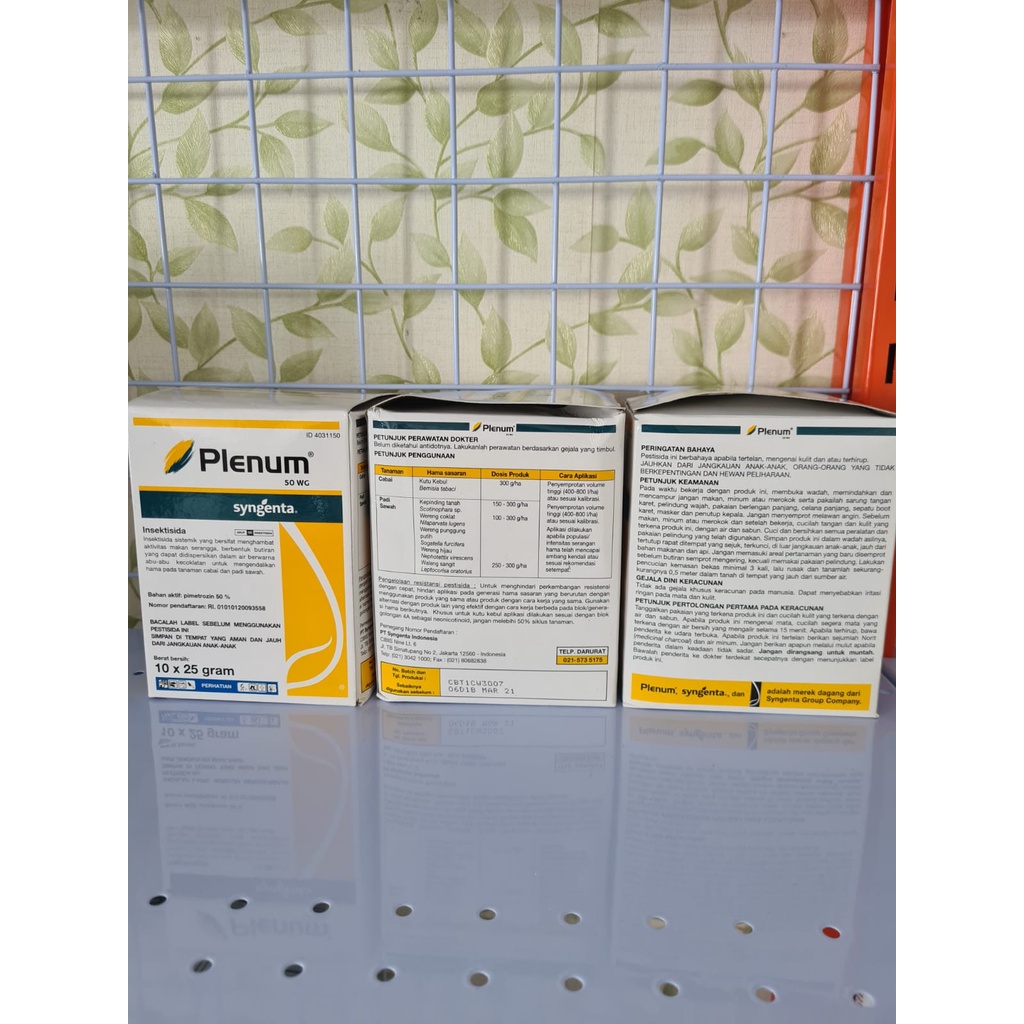 Jual INSEKTISIDA PLENUM 50 WG SYGENTA 25 GR | Shopee Indonesia