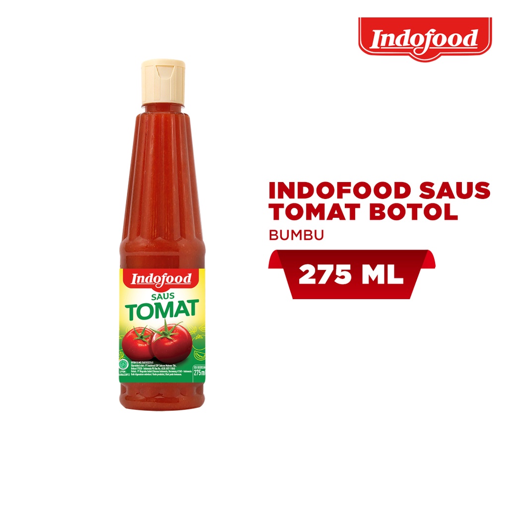 Jual Saus Tomat Indofood Botol 275 ml | Shopee Indonesia