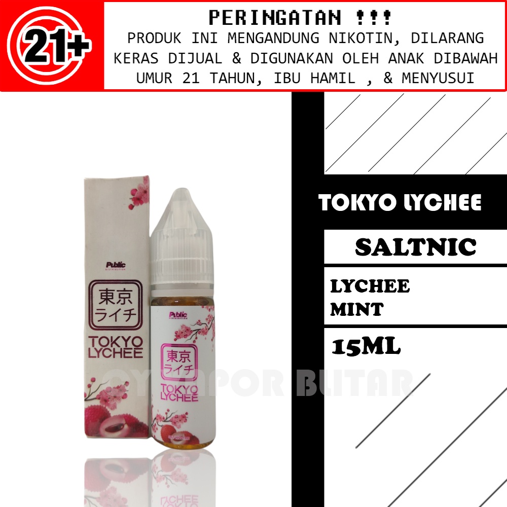 Jual SALT TOKYO LYCHEE PUBLIC 15ML | Shopee Indonesia