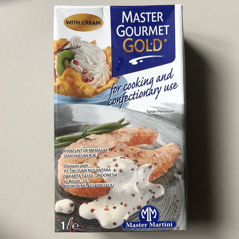 Jual Master Gourmet GOLD 1 Liter (Cooking Cream & Whipping Cream ...