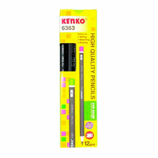 Jual Pensil kayu kenko 2B-6363 | Shopee Indonesia
