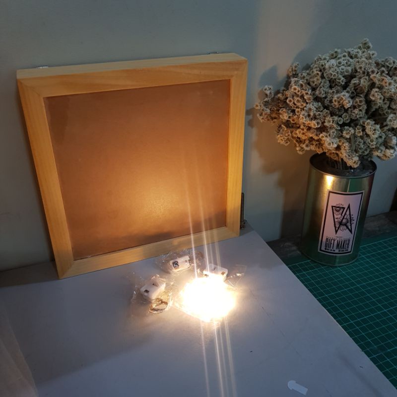 Jual Frame 3D | Frame kayu | Figura Kayu | Kayu Pinus | Shopee Indonesia