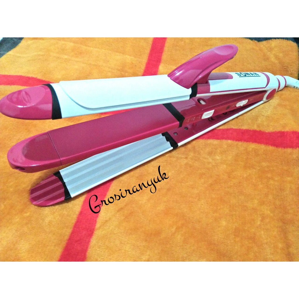 Jual Catok rambut 3in1 SONAR 3 IN 1 SN-710 / catok gerigi / catok lurus ...
