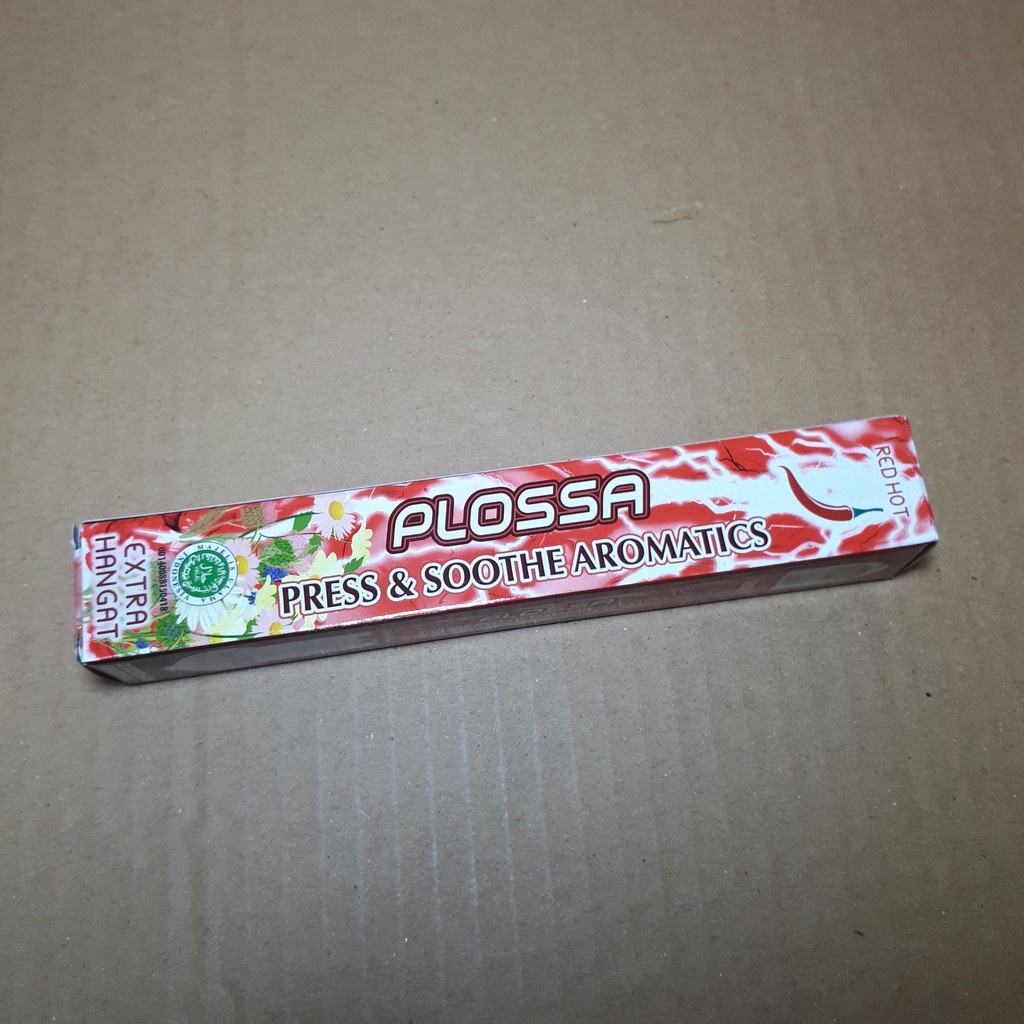 Jual Plossa Minyak Angin Efek Ekstra Hangat - PLOSSA RED HOT | Shopee ...