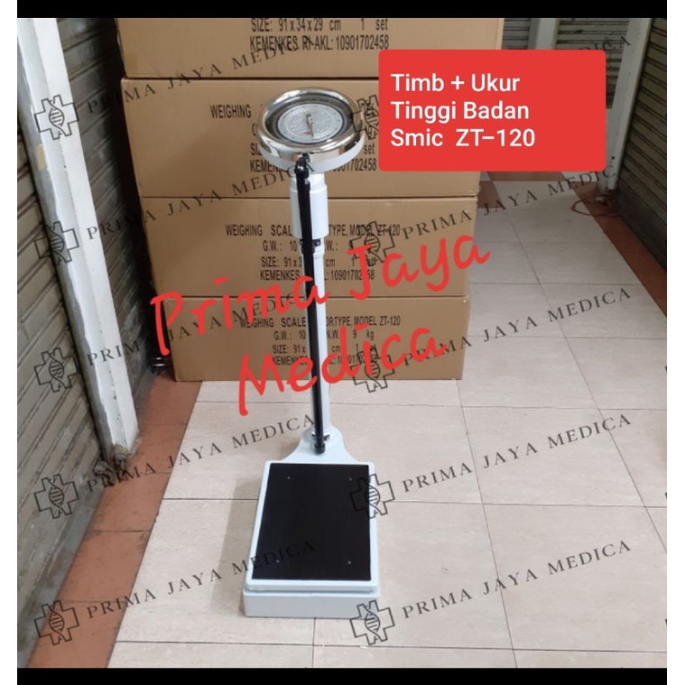 Jual Timbangan Plus Ukur Tinggi Badan SMIC ZT-120, Timbangan Badan SMIC ZT 120 | Shopee Indonesia