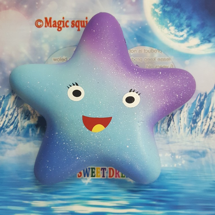 Jual Squishy Murah Rainbow and Galaxy Starfish by Squishy Factory ...