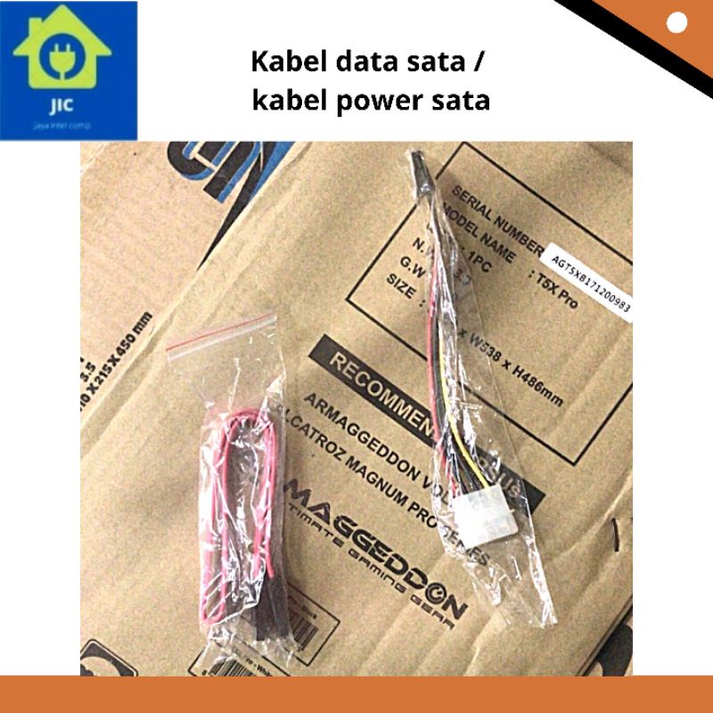 Jual Kabel data sata / kabel power sata | Shopee Indonesia