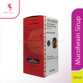 Jual MUCOHEXIN Sirup - Pengencer Dahak - 120 ml | Shopee Indonesia