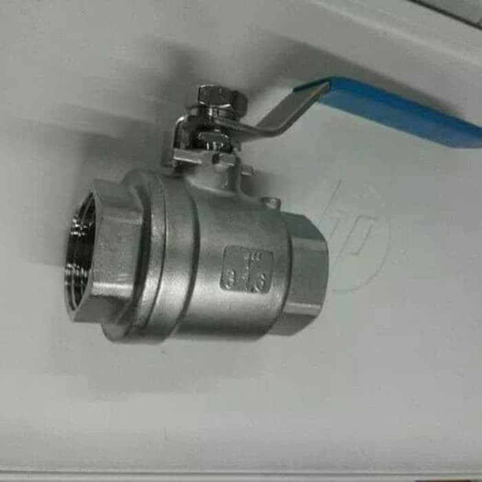 Jual Ball Valve Sankyo 1/2" Model 2Pc Stainless SS316, Stop Kran | Shopee Indonesia