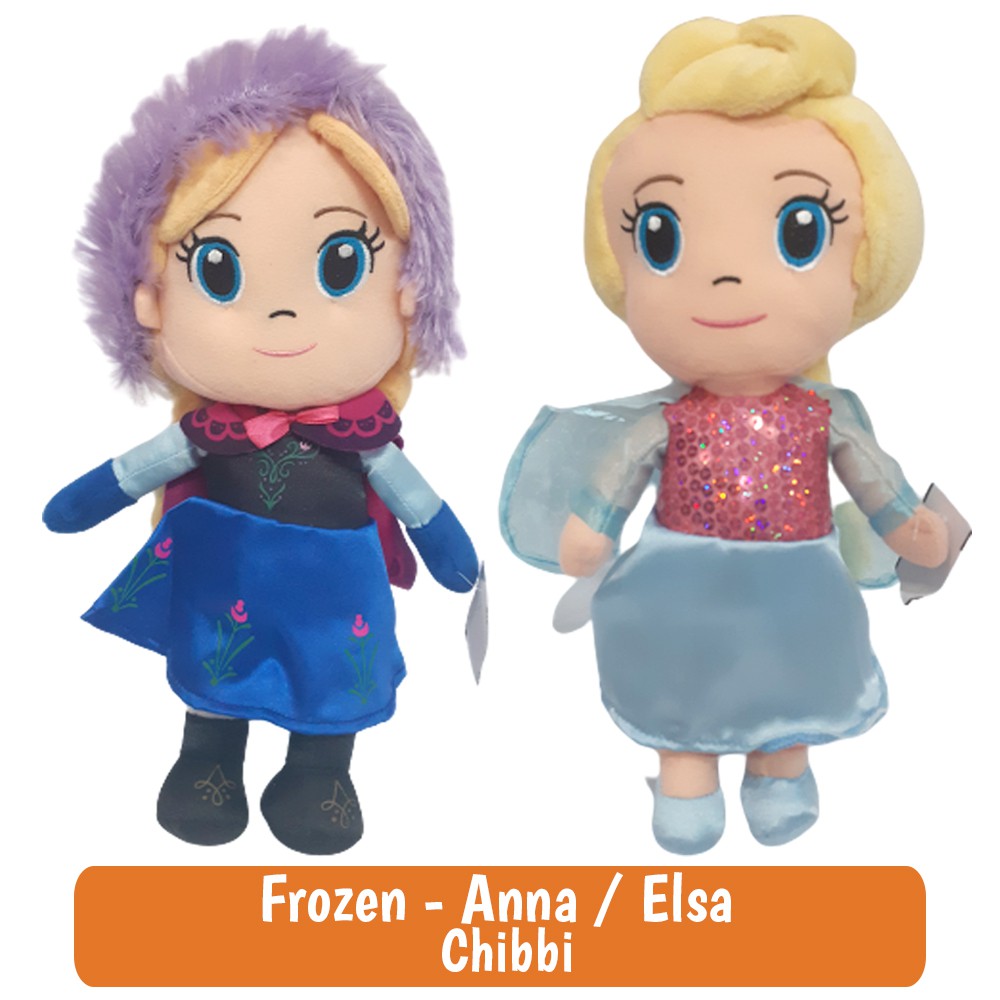 Jual Boneka Frozen Anna Elsa Chibi | Shopee Indonesia