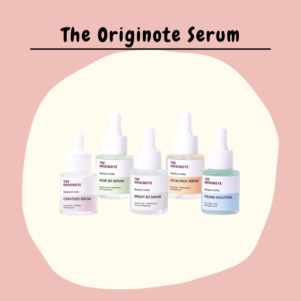 Jual THE ORIGINOTE SERUM CERATIDES / PEELING SOLUTION / ASTACHIOL ...