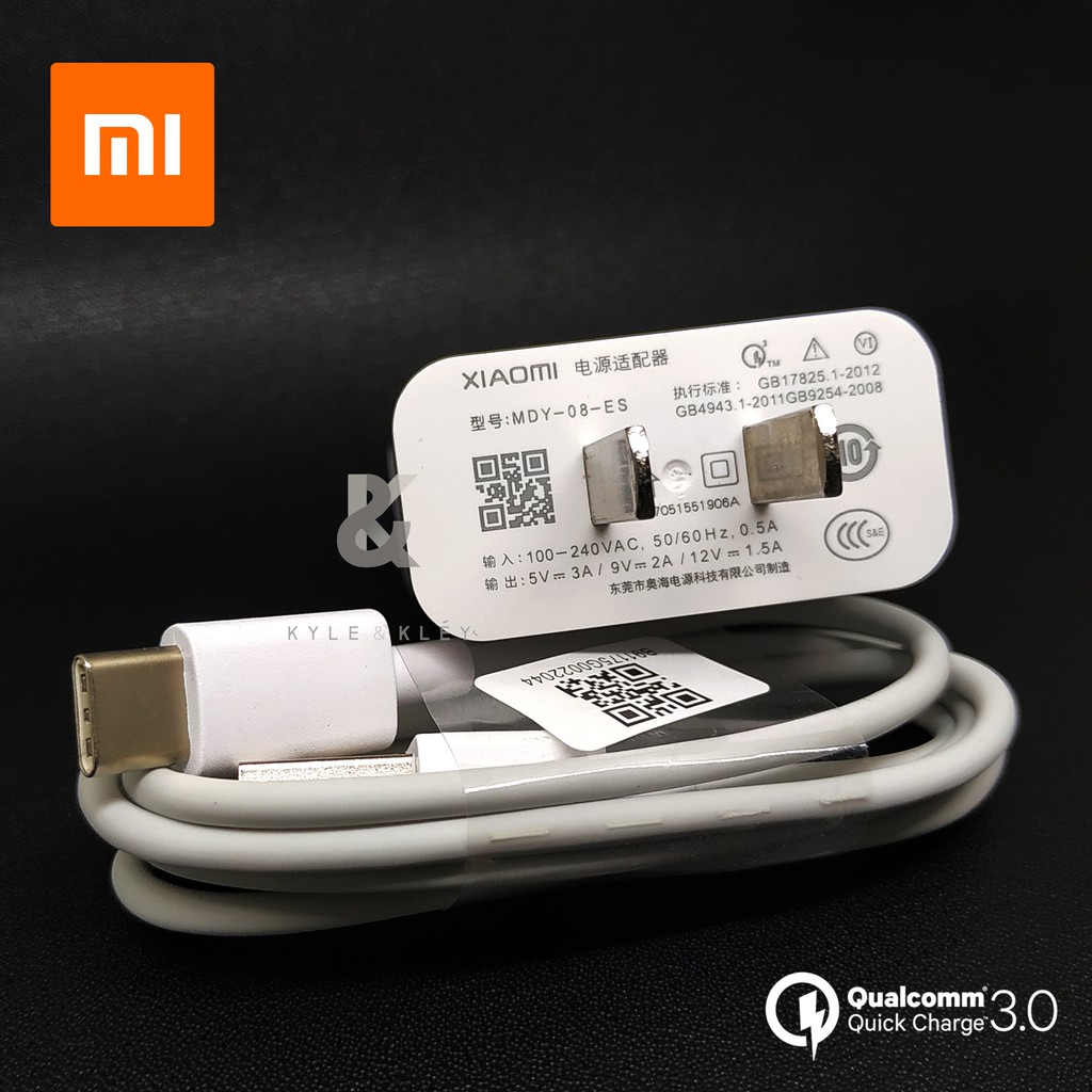 Jual Charger Fast Charging Type C XIAOMI Redmi Note 8 Pro Mi Max 2 Mi ...