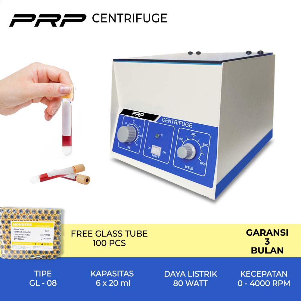Jual Mesin sentrifuge dermatology untuk prp plasma darah 6 hole Free ...