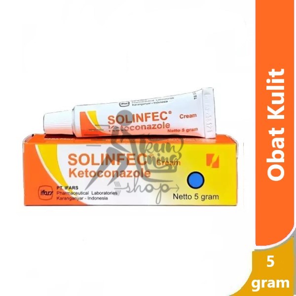 Jual Solinfec Krim 5 gram - obat jamur gatal kulit | Shopee Indonesia