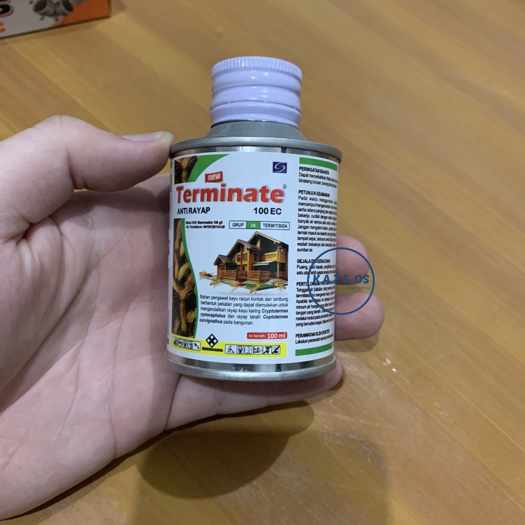 Jual ASLI 100% OBAT ANTI RAYAP TERMINATE 100 ML 100 EC - UNTUK RACUN ...