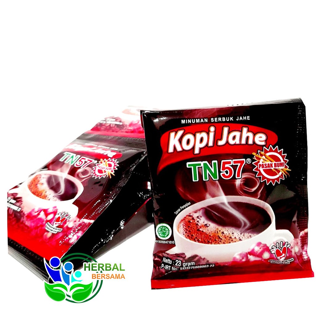 Jual Minuman Serbuk Kopi Jahe Plus Pasak bumi TN57 PER SACHET 23gr ...