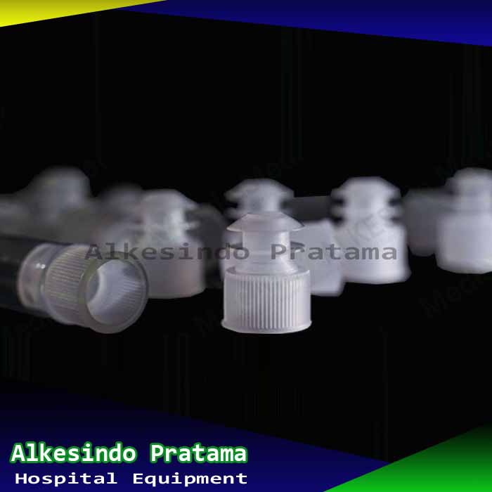 Jual Tutup Tabung Reaksi Plastik 12x75mm Isi 500 | Tutup Test Tube ...