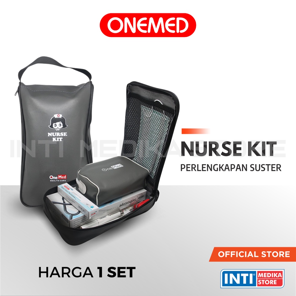 Jual ONEMED - Nurse Kit Set | Tas Nursing Kit | Perlengkapan Suster ...