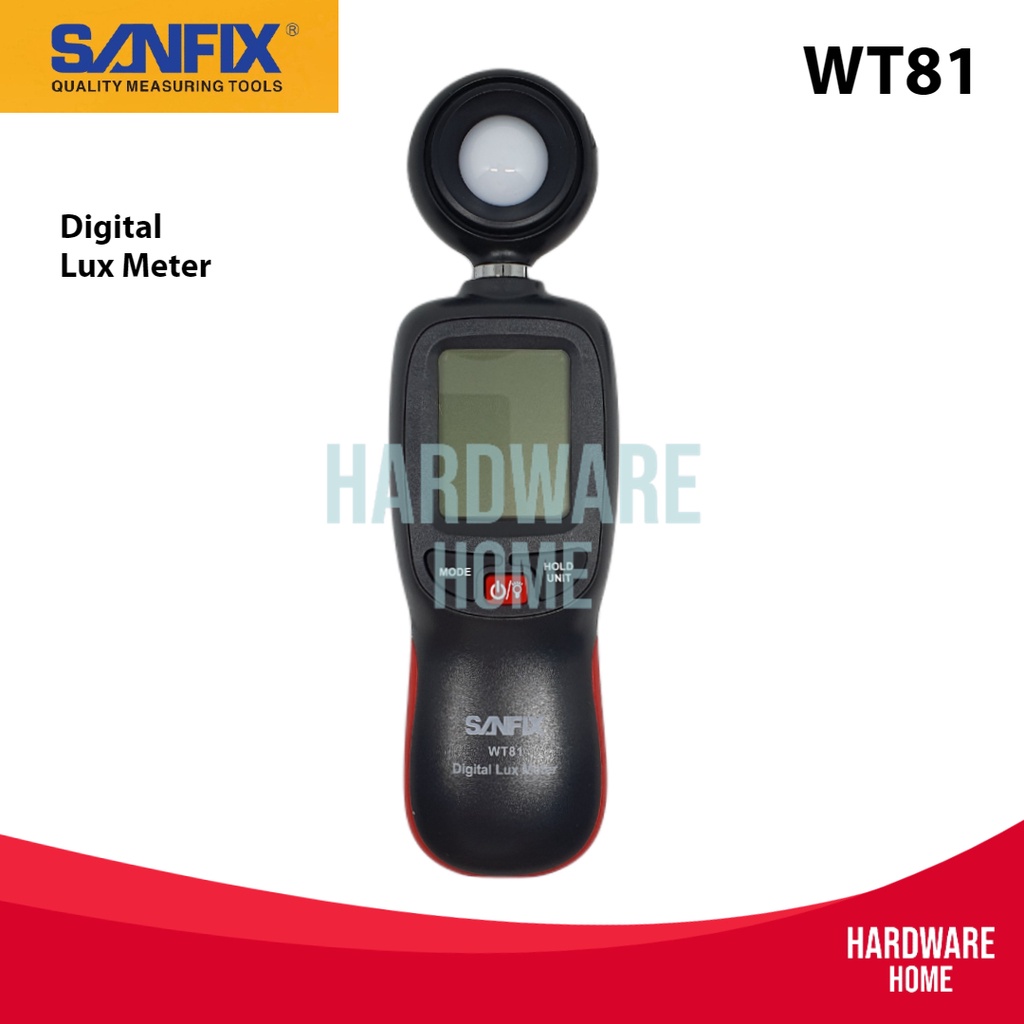 Jual Digital Lux Meter Alat Ukur Cahaya SANFIX WT81 | Shopee Indonesia