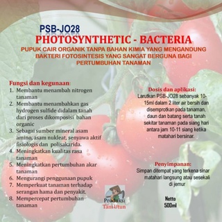 Jual Pupuk Organik Bakteri Fotosintesis PSB Photosynthetic Bacteria ...