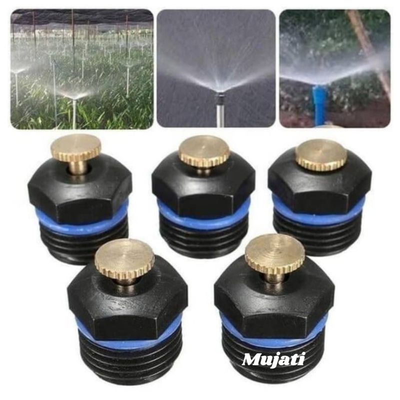 Jual Sprinkler Pertanian 10 pcs Sprinkler Taman 1/2 " Sprayer ...