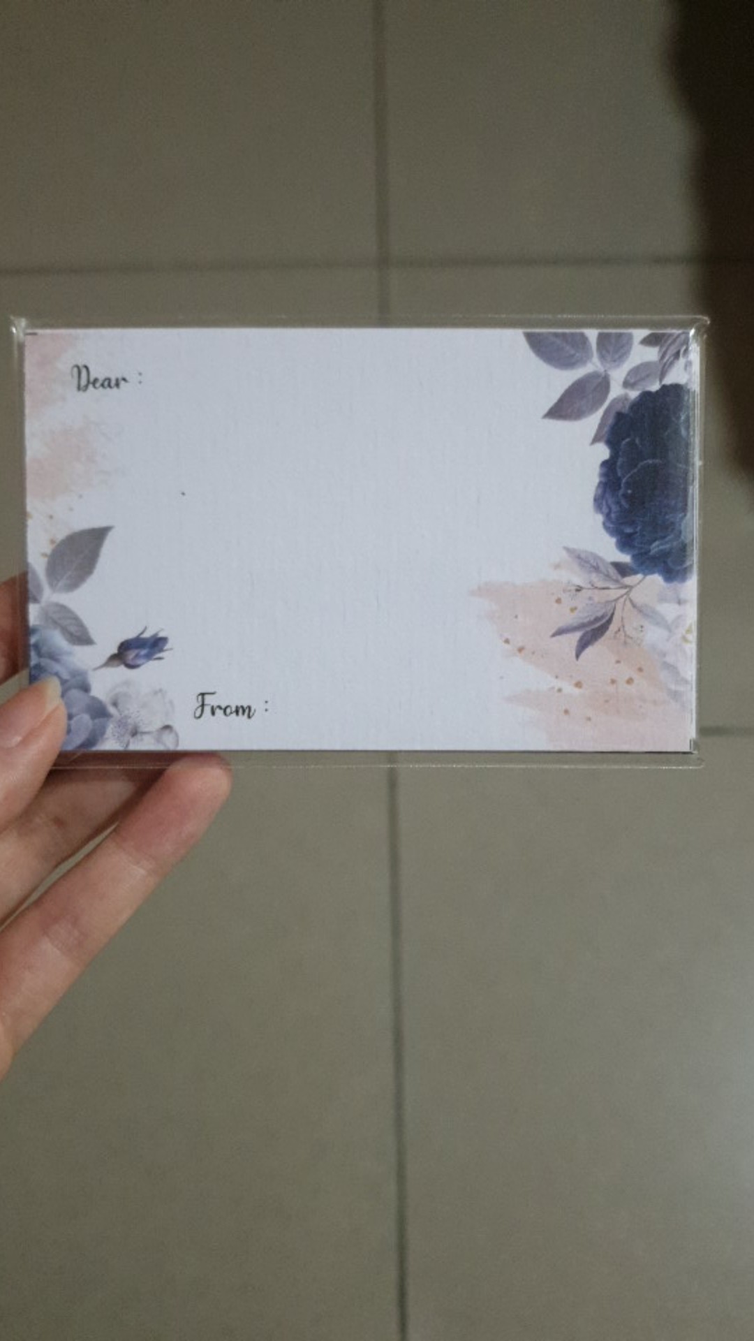 10Pcs Kartu Ucapan Greeting Card G007 | Shopee Indonesia