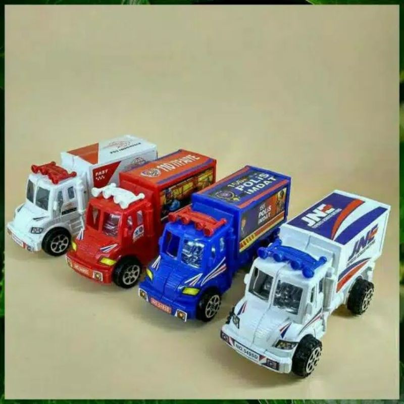 Jual Mainan Mobil Box Expedisi / Mobil Expedisi / Truck Cargo / Mobil ...