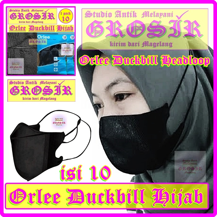 Jual ORLEE DUCKBILL hijab isi 10 - 24900- MASKER HIJAB - MASKER ORLEE ... Jual ORLEE DUCKBILL hijab isi 10 - 24900- MASKER HIJAB - MASKER ORLEE ...