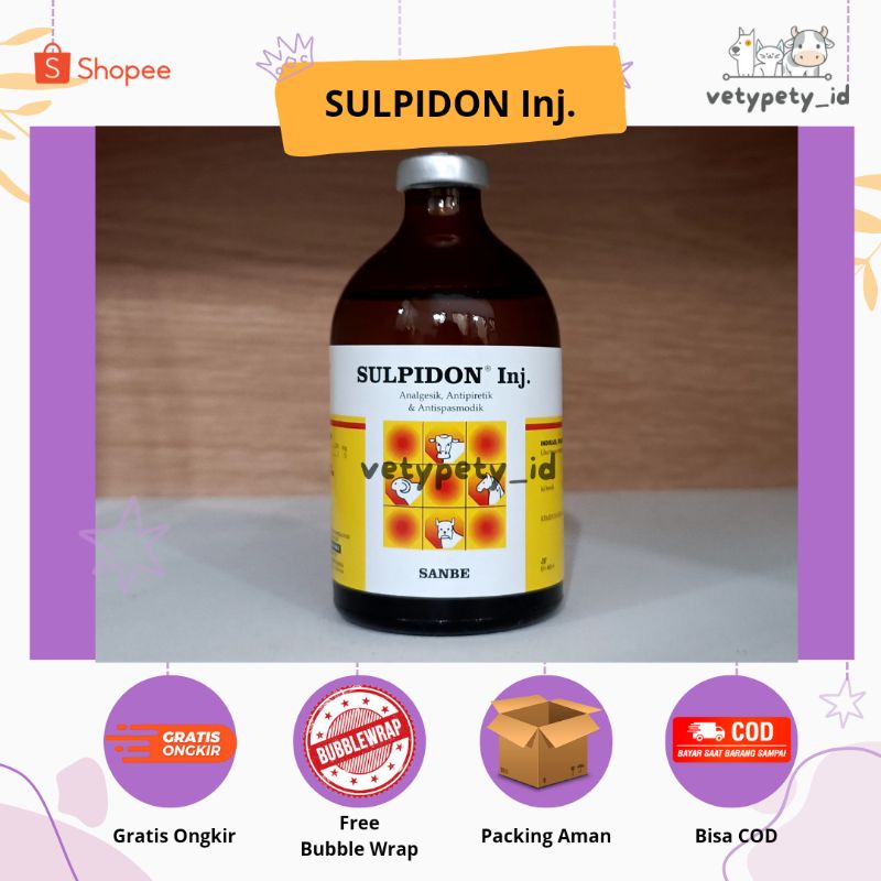 Jual SULPIDON INJ 50 ml 100 ml Analgesik, Antipiretik & Antispasmodik ...