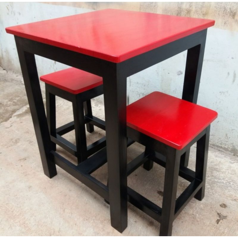 Jual MEJA CAFE||MEJA RESTORAN||MEJA BAR||MEJA SET||BANGKU BAR||MEJA KERJA||MEJA | Shopee Indonesia