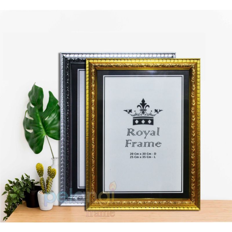 Jual Frame foto setifikat / 14R / a4 tepi ukir size 25x35cm | Shopee ...