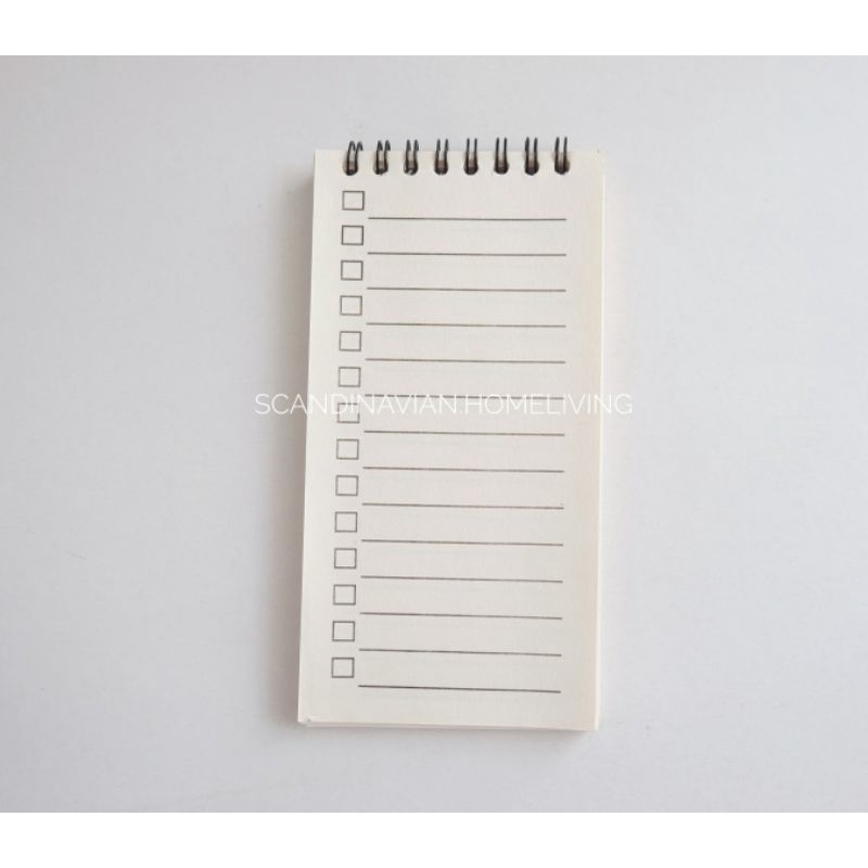 Jual BUKU CHECKLIST / NOTES CHECKLIST / CHECKBOX NOTES / NOTES CHECKBOX ...