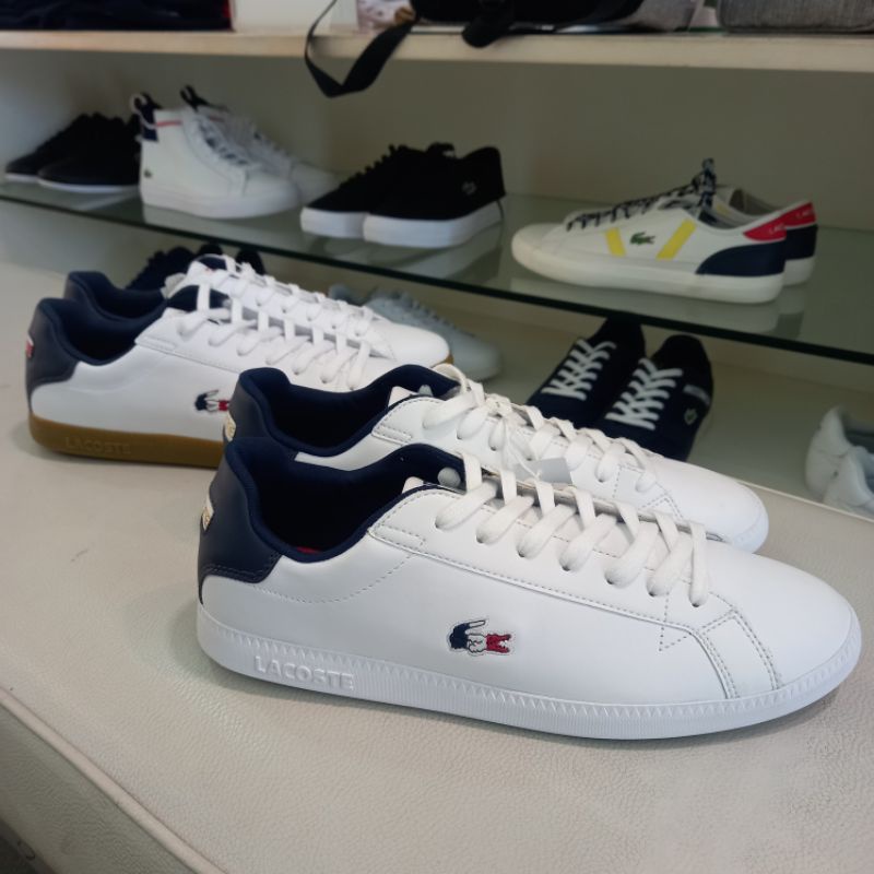 Jual Sepatu Lacoste Graduate Tri Color BNIB Original | Shopee Indonesia