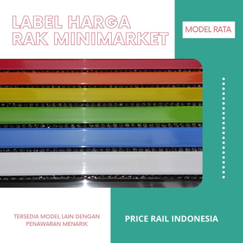Jual [READY STOCK & GROSIR] Mika harga / label harga / price rail ...