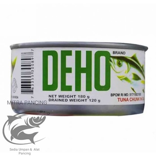 Jual Deho Tuna in Oil - Umpan Ikan Deho Kemasan Kaleng 180gr | Shopee ...