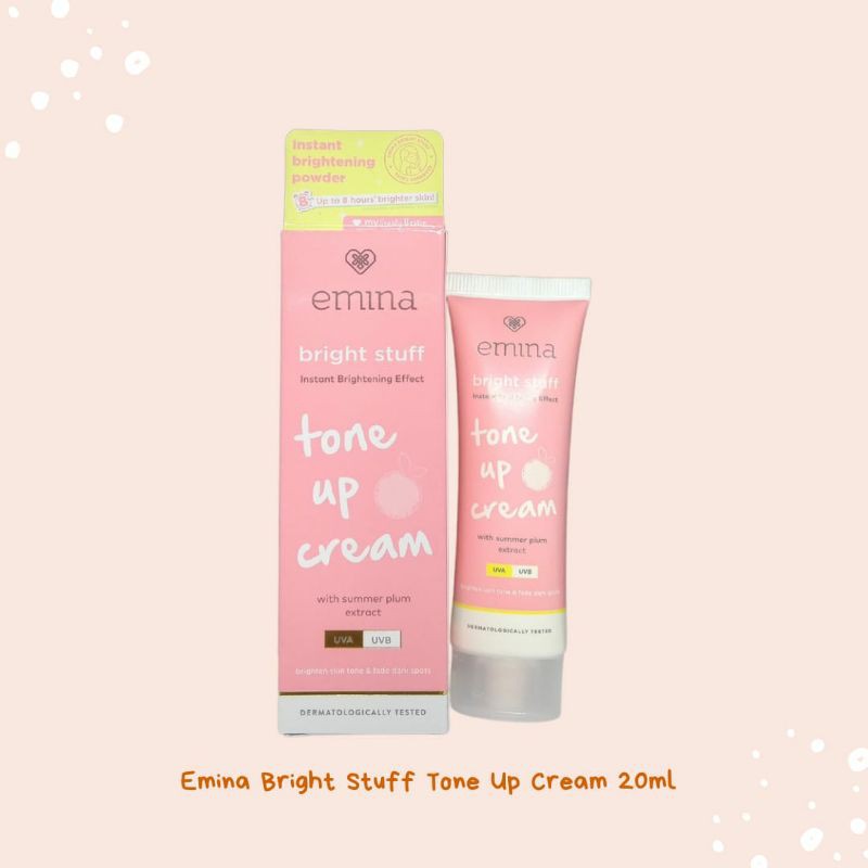 Jual Emina Bright Stuff Tone Up Cream 20ml | Shopee Indonesia