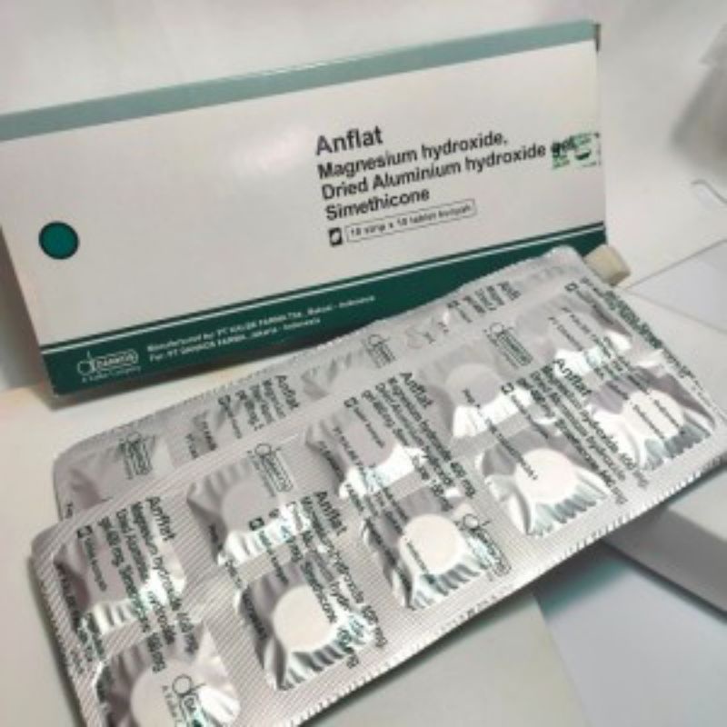 Jual Anflat strip 10's tablet | Shopee Indonesia