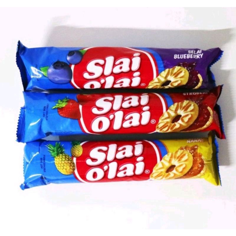 Jual Roma Slai Olai Roll 128gr Strawberry / Nanas / Blueberry | Shopee ...