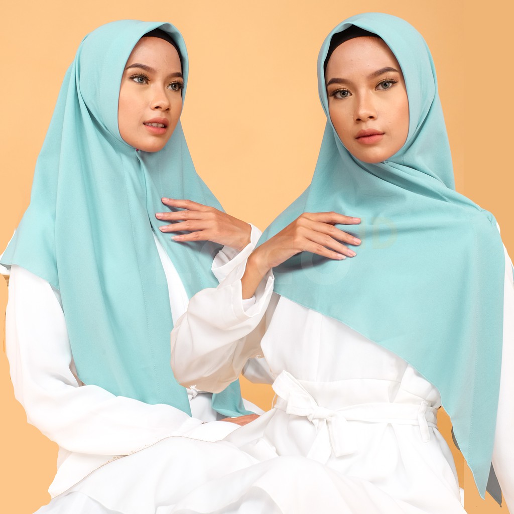 Jual Jilbab Segitiga Instant Diamond Stretch | Shopee Indonesia