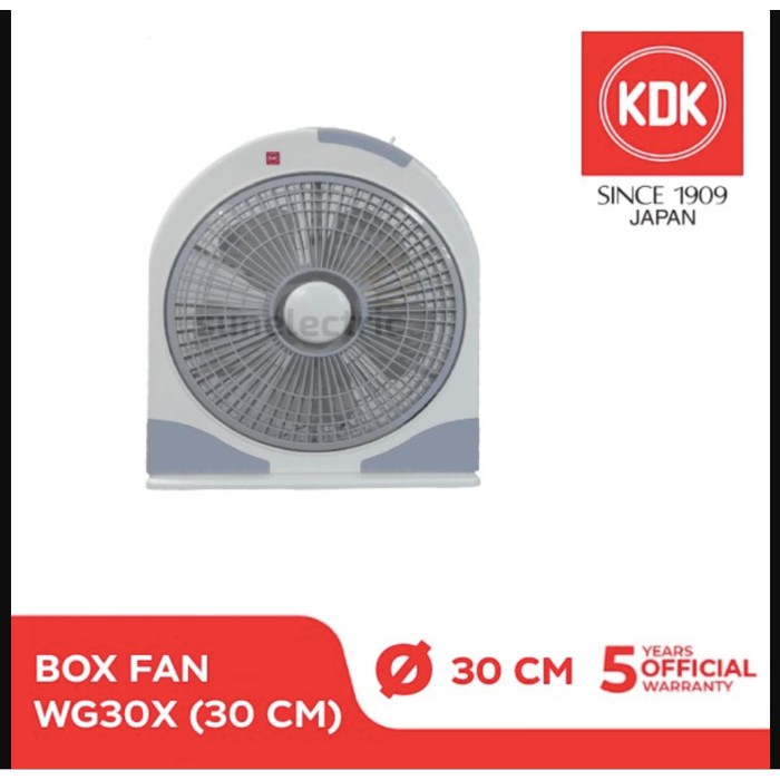 Jual Kipas Angin Kotak / Box Fan KDK WG30X 12" | Shopee Indonesia