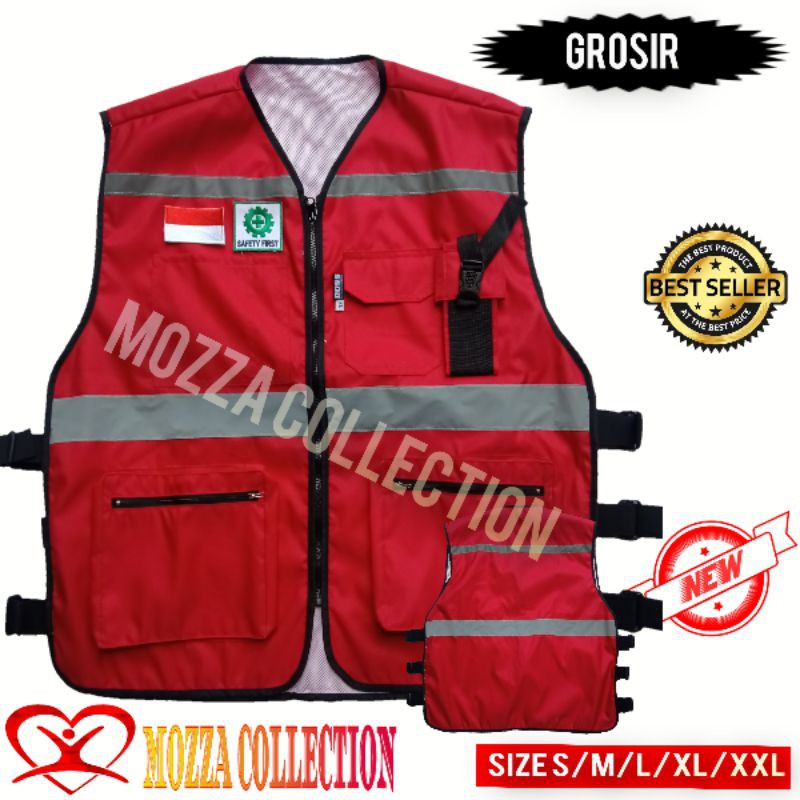 Jual ROMPI SAFETY VEST TASLAN-ROMPI SAFETY PROYEK-ROMPI BIKERS-ROMPI ...
