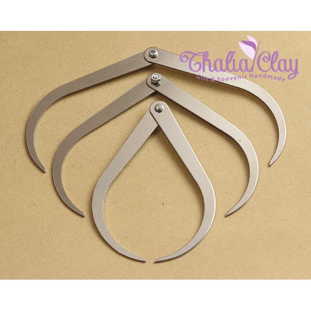 Jual CALIPER LENGKUNG 8 INCHI STAINLESS STEEL KALIPER UKUR FIGURE ...