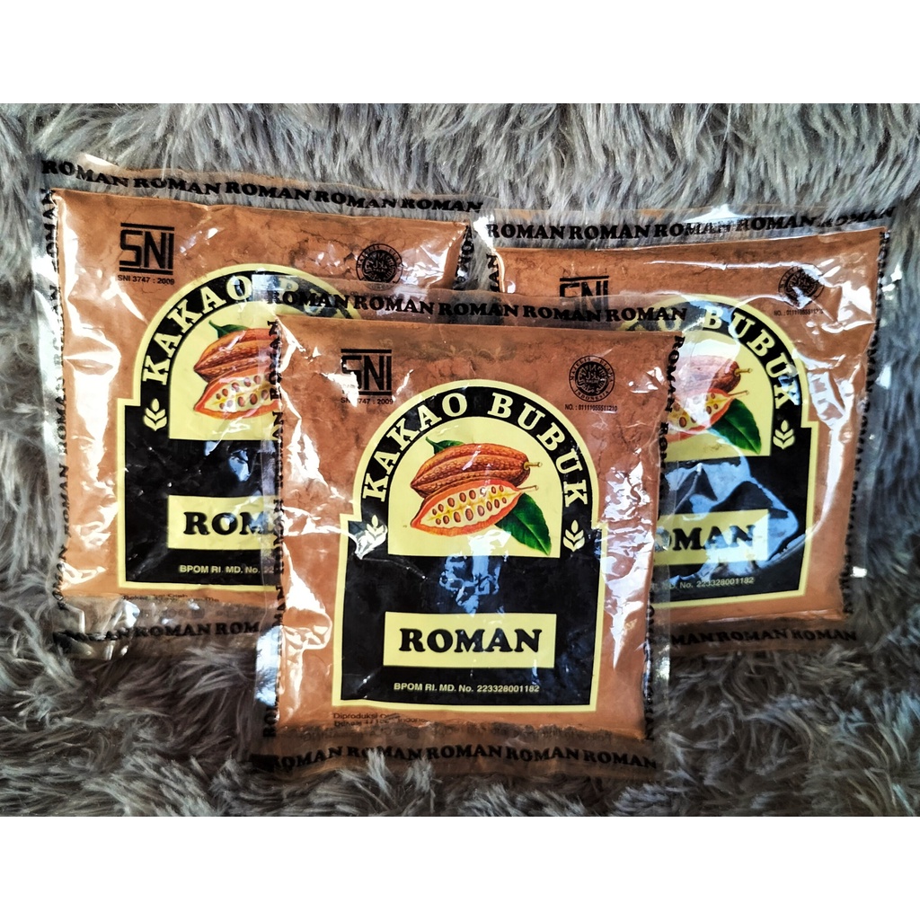 Jual Coklat Bubuk Cocoa Roman 35gr per / Cokelat Bubuk Kakao Cocoa ...