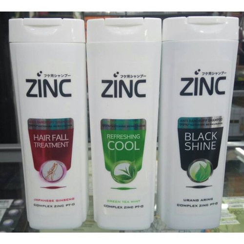 Jual Sampo ZINC Shampo All Varian 170 ml/340ml | Shopee Indonesia