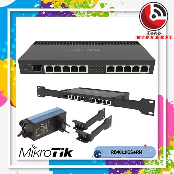 Jual MikroTik RB4011iGS+RM | RB 4011 iGS + RM | RB4011 iGS+RM | Shopee ...