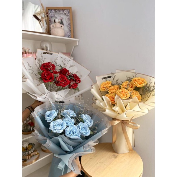 Jual JEANETTE BOUQUET - BUKET BUNGA ARTIFICIAL BOUQUET BUNGA PALSU ...