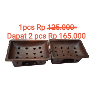 Jual Anglo Tanah Liat Kotak Beli 2 Hemat |Anglo Bakaran Sate Kotak ...