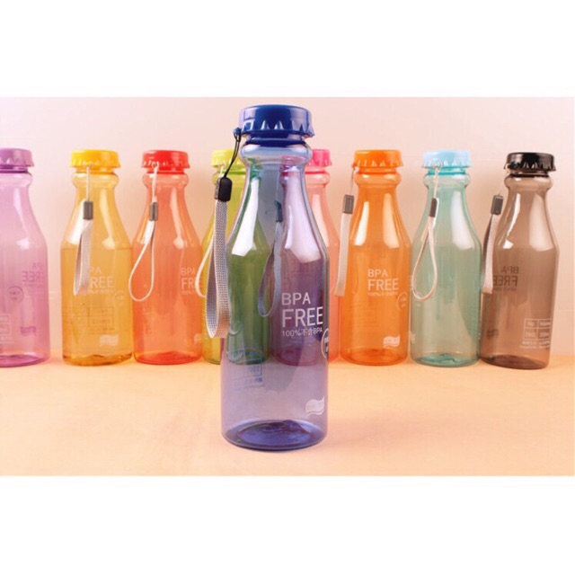 Jual BOTOL MINUM BPA FREE TRANSPARANT CLEAR ( 550ml ) / Free Buble Wrap ...