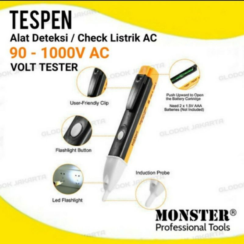 Jual taspen/alat pendeteksi/alat check listrik/taspen listrik/alat ...