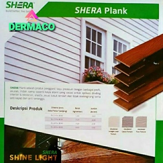 Jual SHERA PLANK GOLDEN TEAK SHINE LIGHT 20 CM / LISPLANG GRC ...